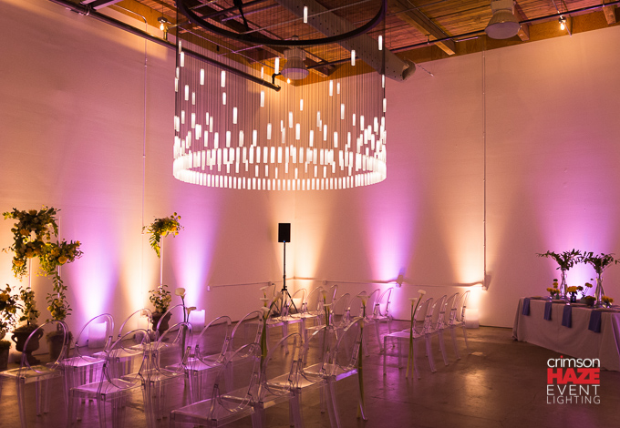 Canvas Event Space - Lighting by Crimson Haze • Crimson Haze Event Lighting