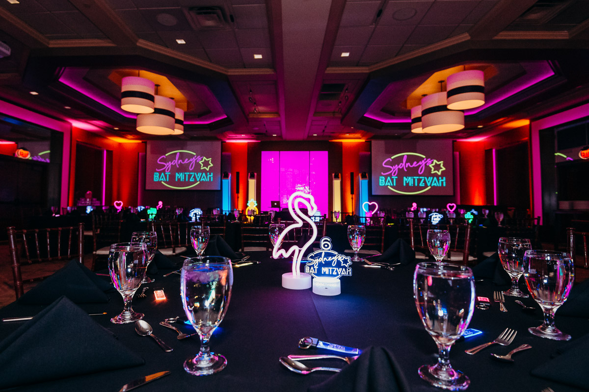 Bellevue Club - Lighting by Crimson Haze • Crimson Haze Event Lighting